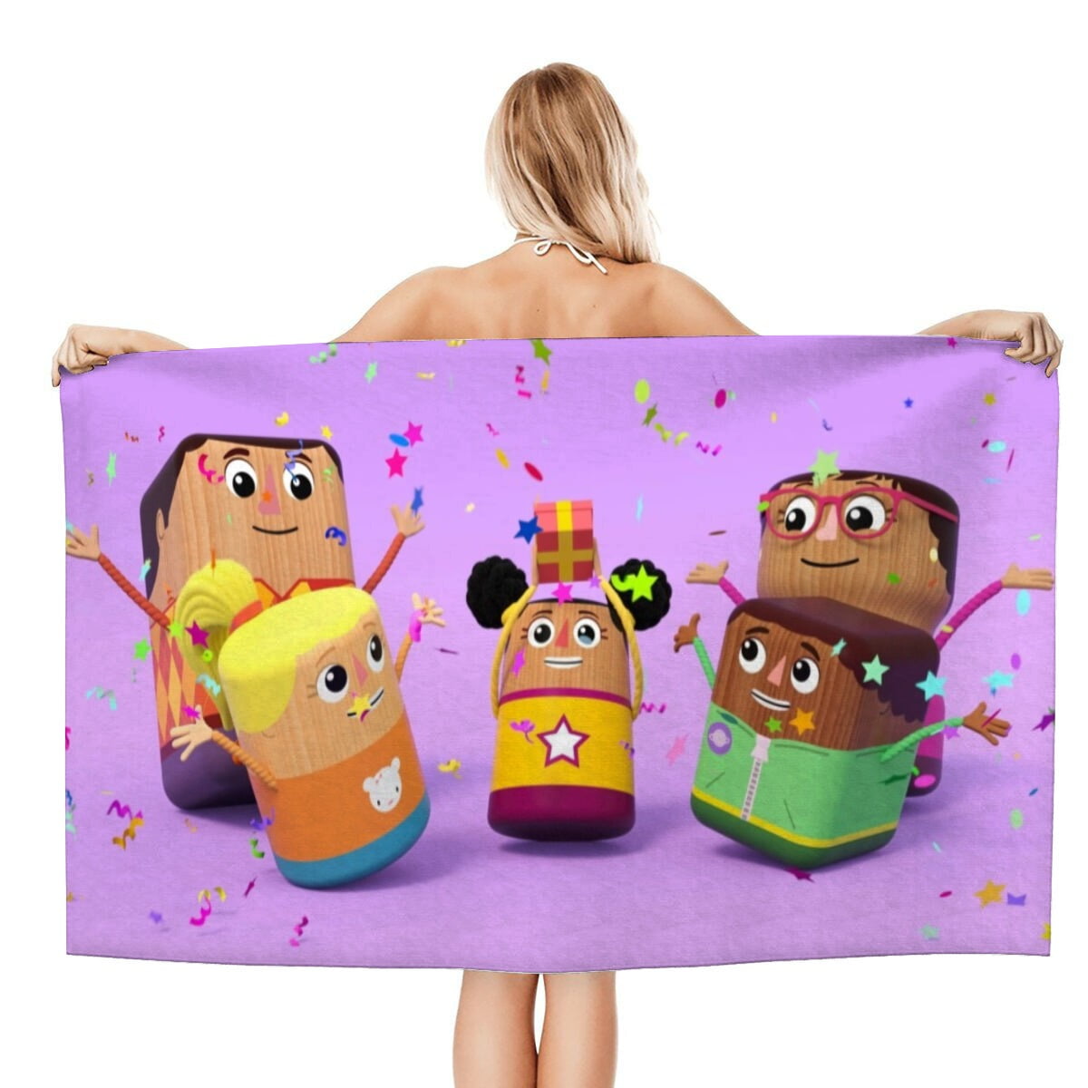 Bea's Block Gifts Beach Towel for Women Girl Birthday Inspired Fan Bath ...