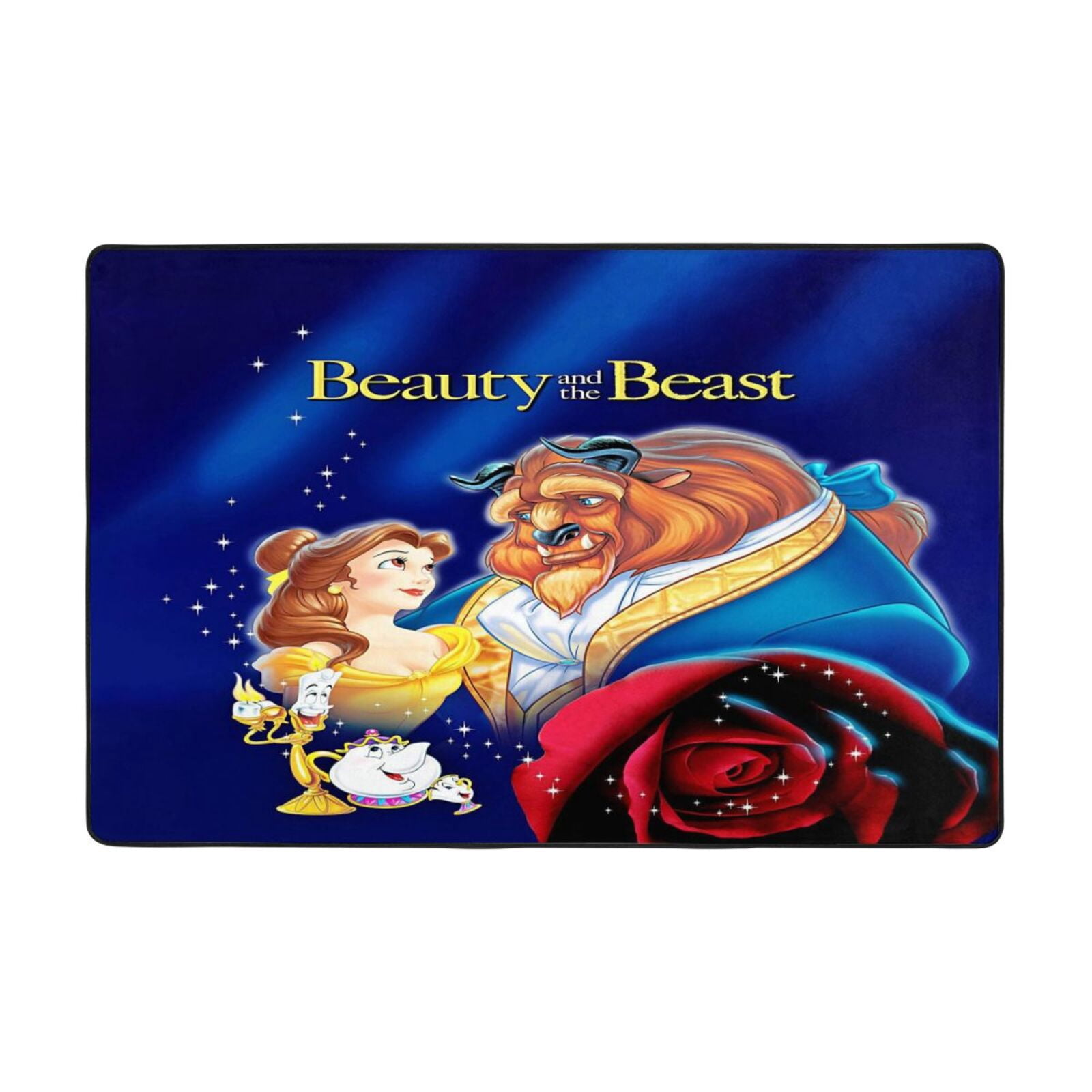 Bea-sted Prinses Beauty Area Rug Cartoon Rug Modern 3D Digital Print ...