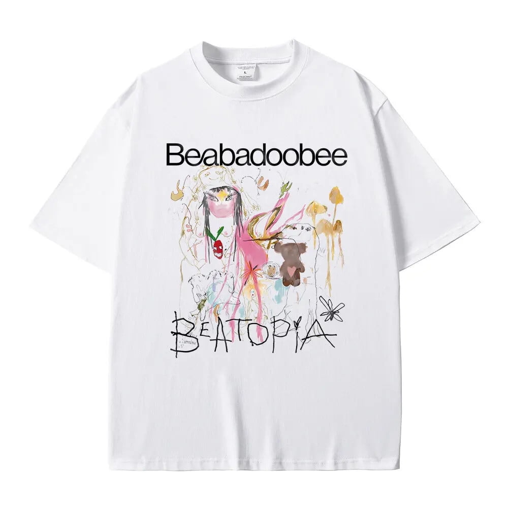 Beabadoobee Beatopia Album Print T-shirt Men Women's Fashion Oversized ...