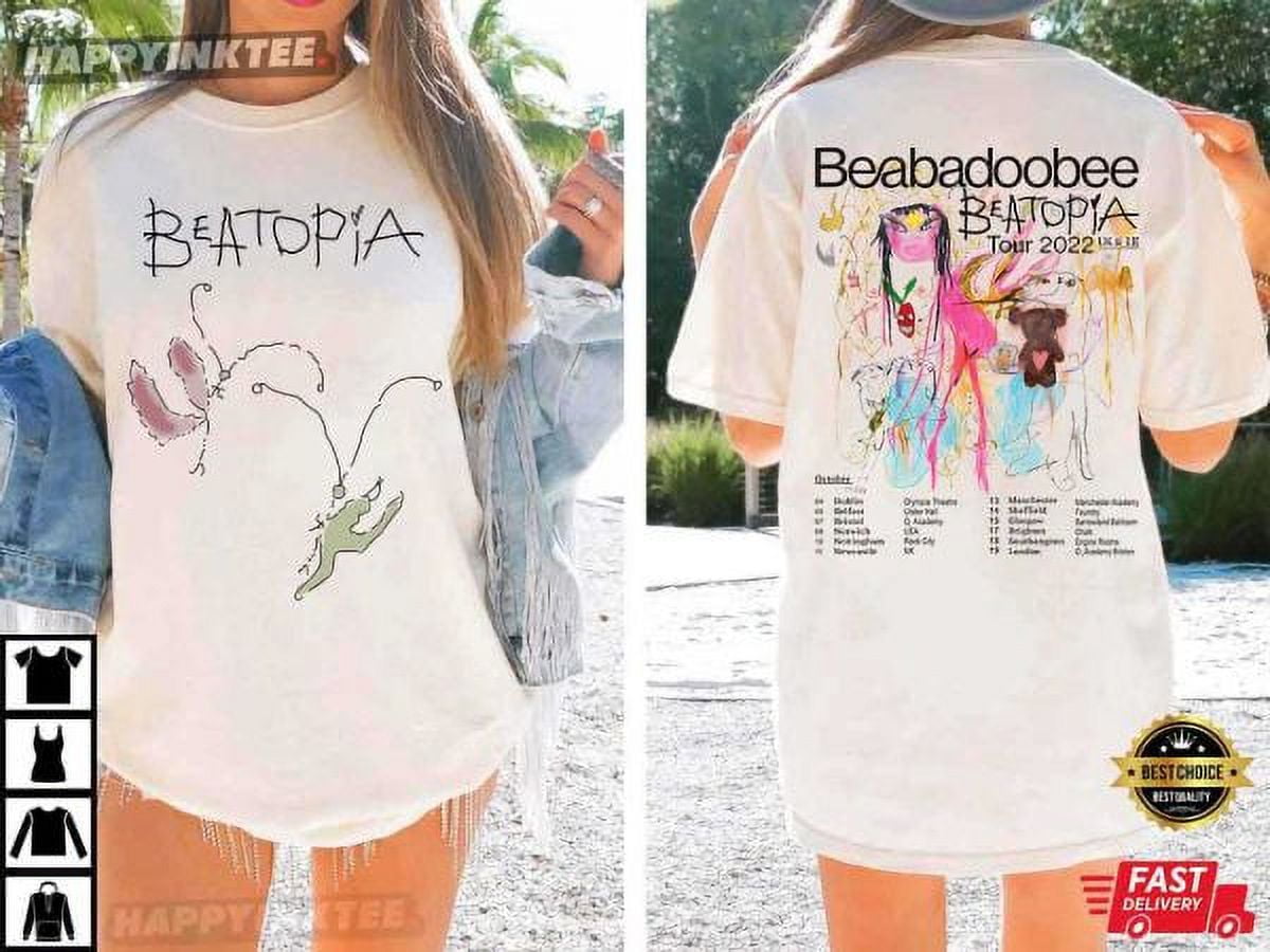 Beabadoobee Beattopia Tour 2022 Merch T-Shirt - Walmart.com