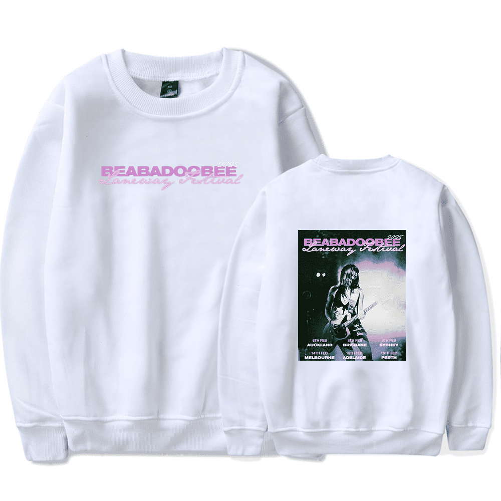 Beabadoobee Merch Crewneck Sweatshirt Festival 2024 Tour Long Sleeve ...