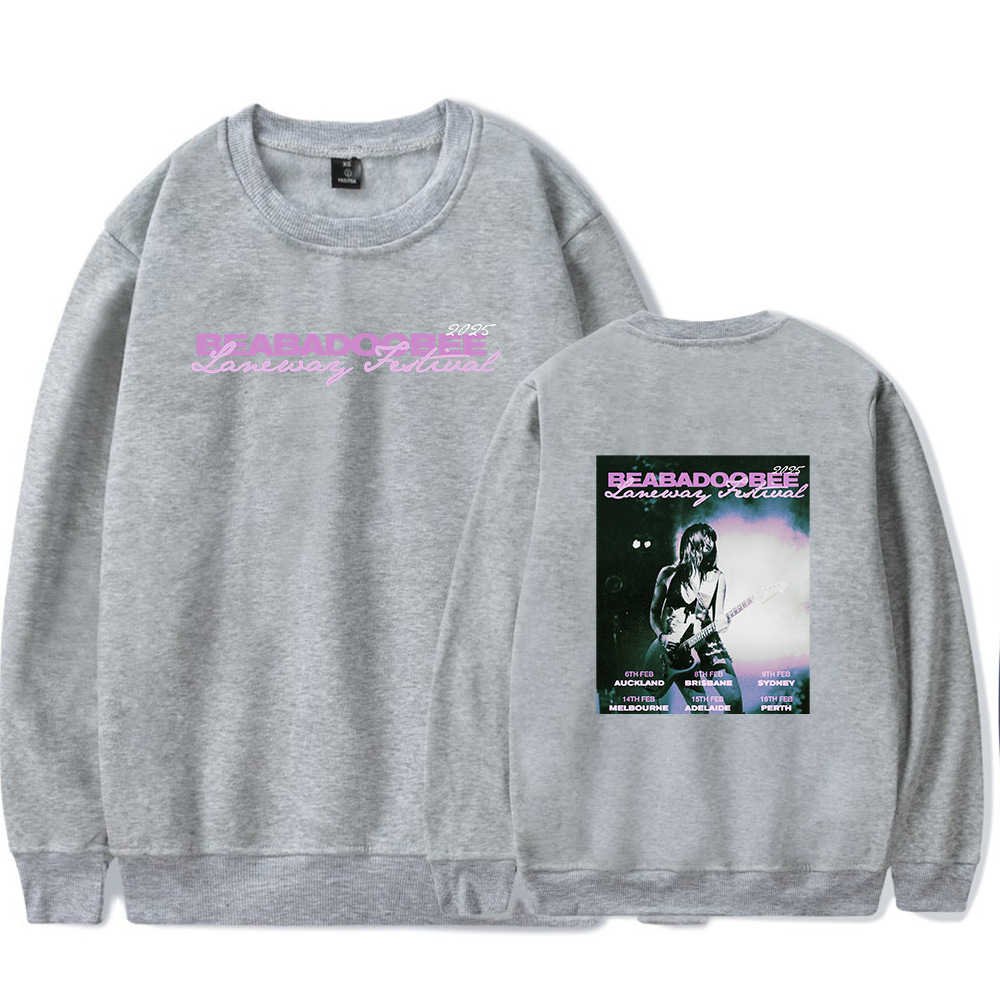 Beabadoobee Merch Crewneck Sweatshirt Festival 2024 Tour Long Sleeve ...