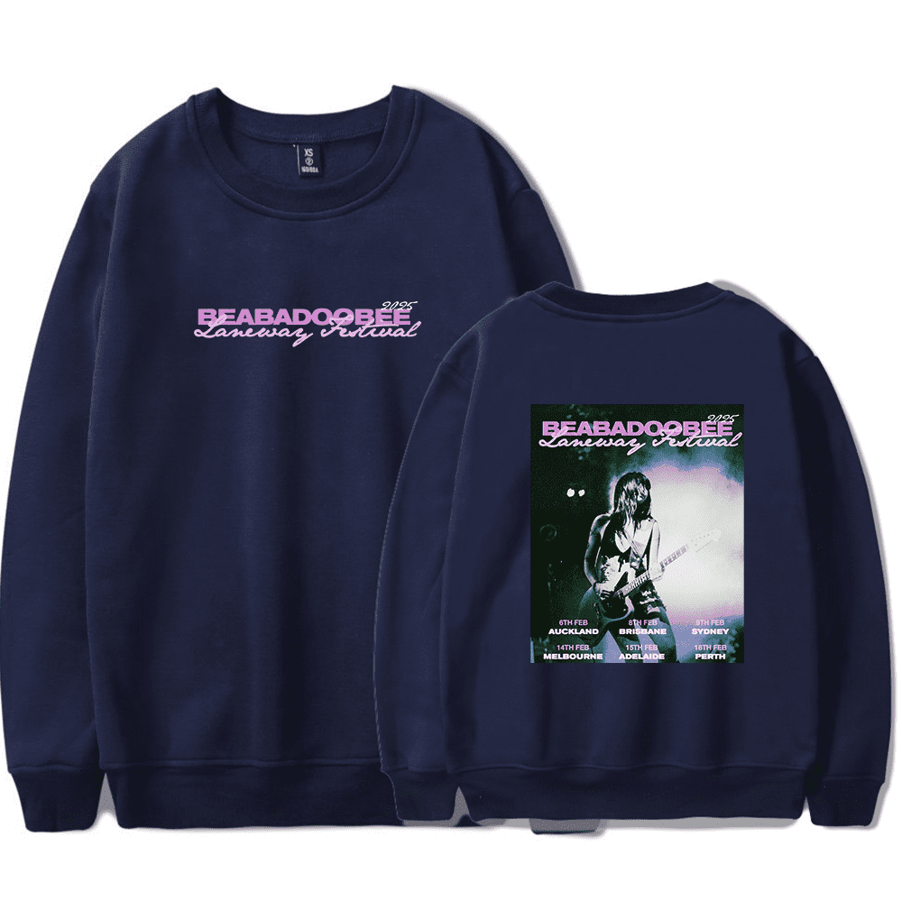 Beabadoobee Merch Crewneck Sweatshirt Festival 2024 Tour Long Sleeve ...