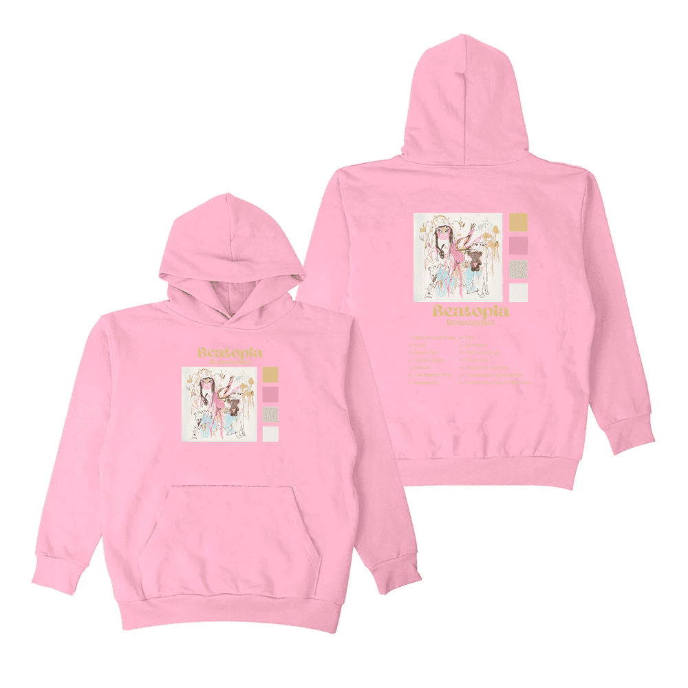 Beabadoobee Merch Hoodie Beatopia Tracklist Long Sleeve Sweatshirt Men ...