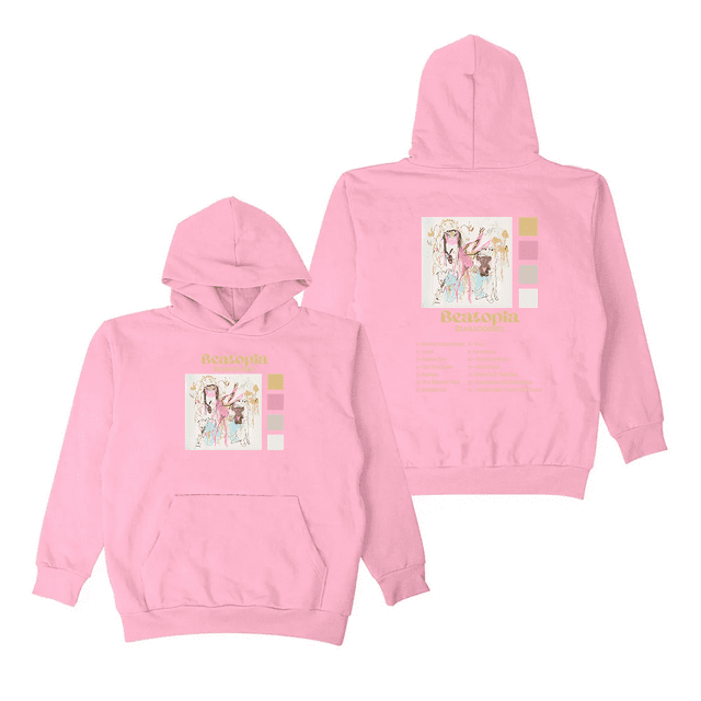 Beabadoobee Merch Hoodie Beatopia Tracklist Long Sleeve Sweatshirt Men ...