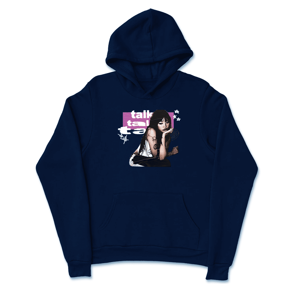 Beabadoobee Merch Hoodie Talk Talk Talk Long Sleeve Sweatshirt Men Women Streetwear Unisex ...