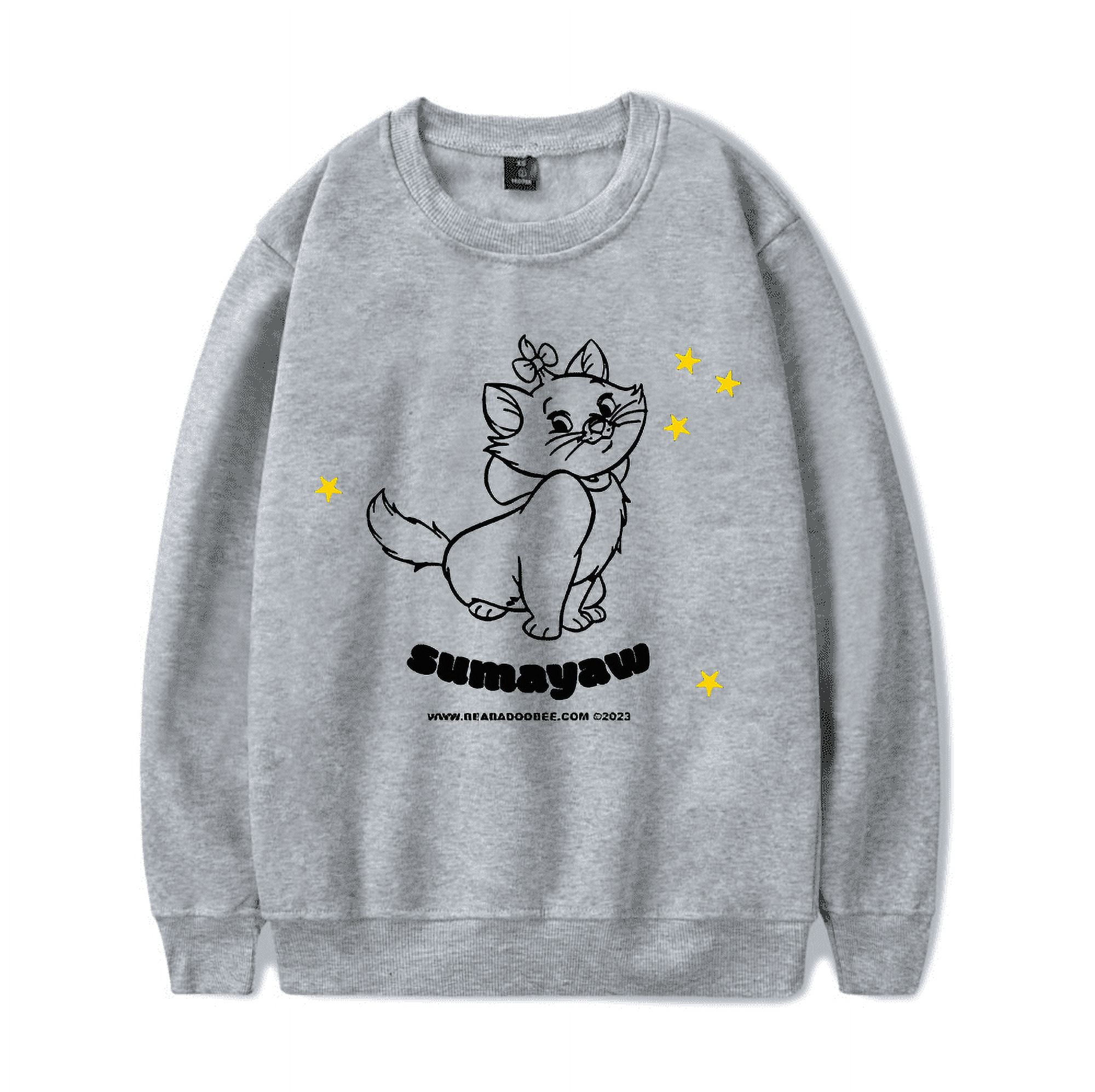 Beabadoobee Merch Long Sleeve Crewneck Dancer Sumayaw Cat Logo Long ...