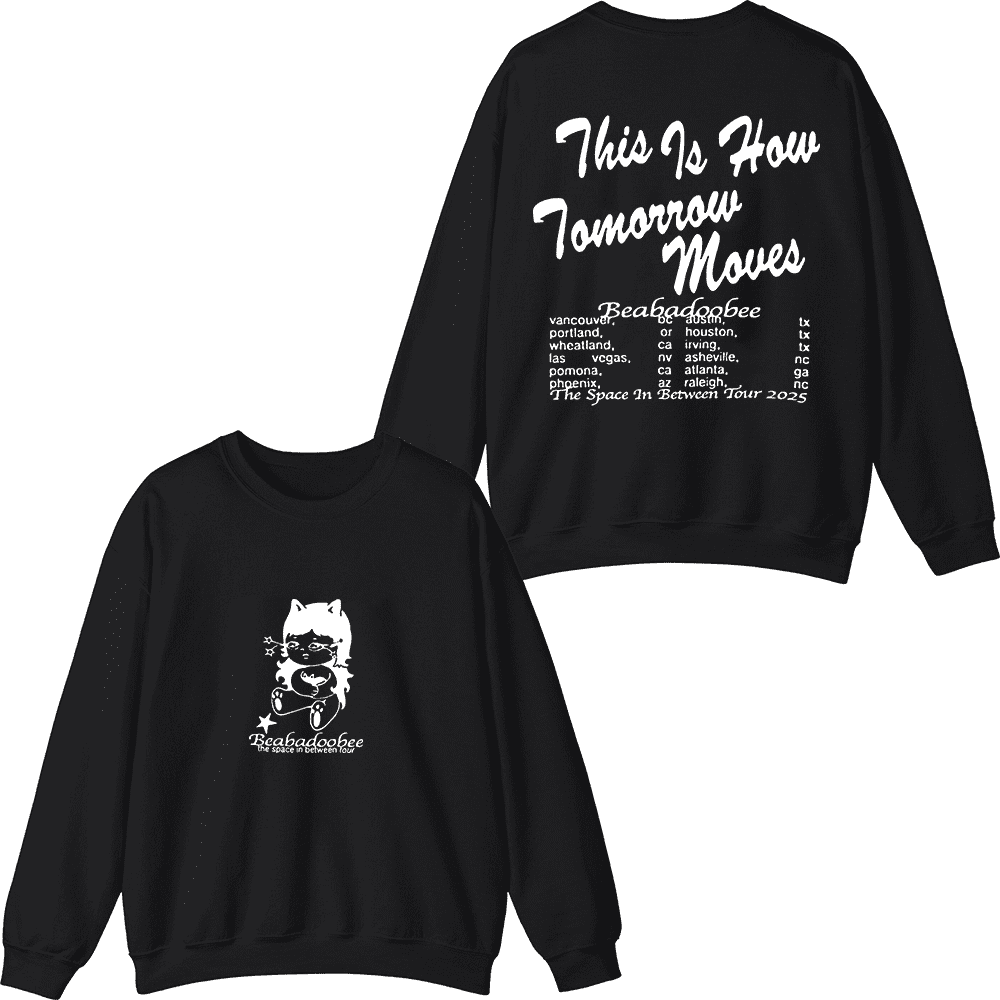 Beabadoobee Merch Tour 2025 Crewneck Sweatshirt Men Women Long Sleeve ...