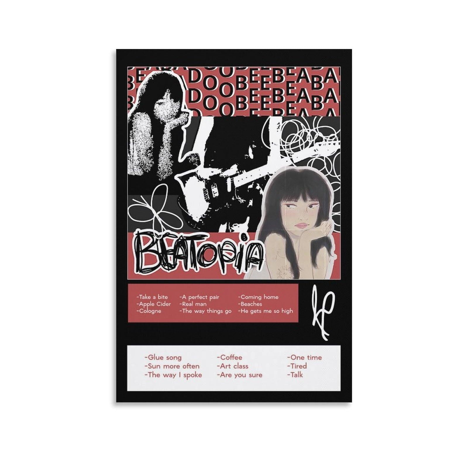 Beabadoobee Music Canvas Poster Bedroom Decoration Poster Prints Canvas ...