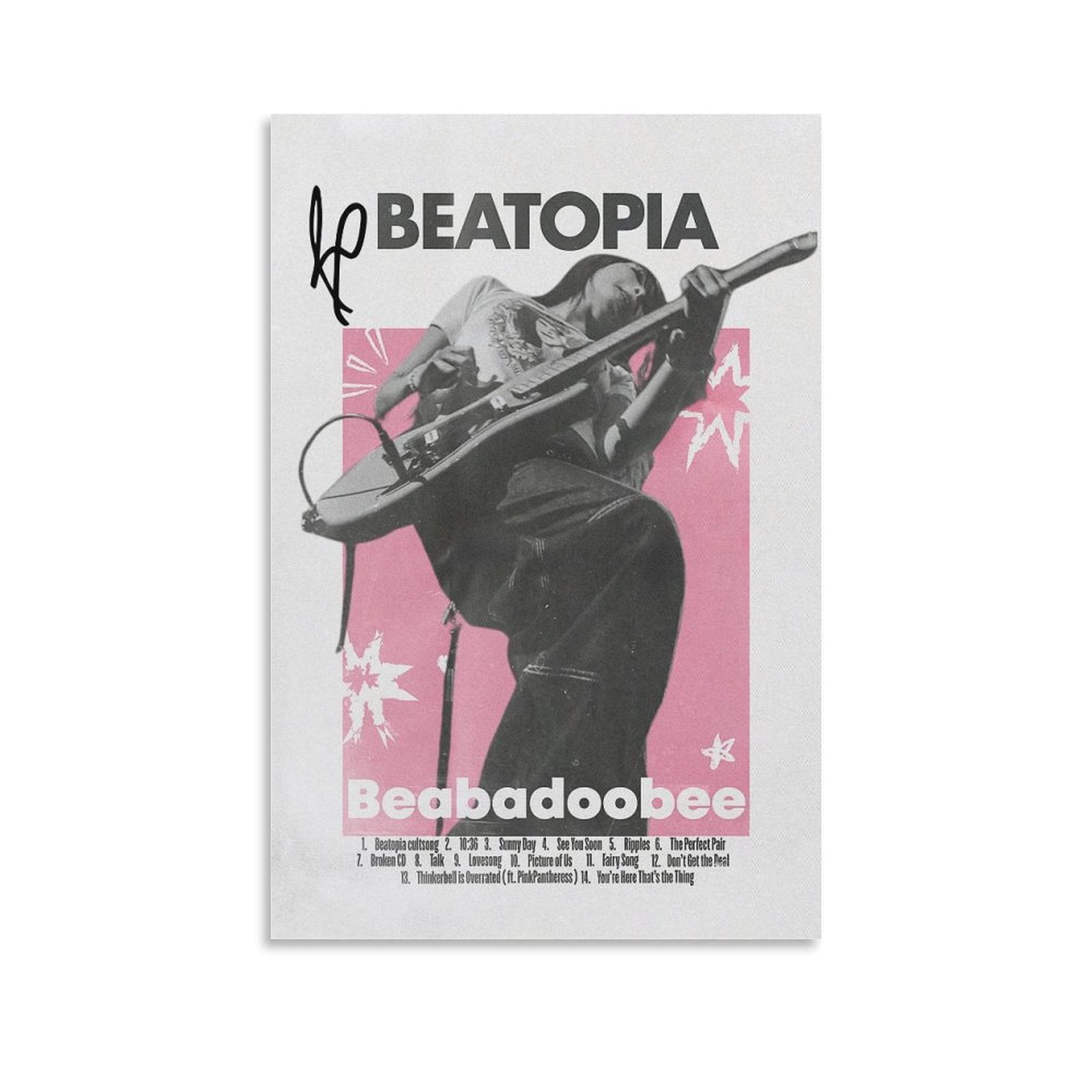 Beabadoobee Poster Music Poster Wall Art Poster For Bedroom Kitchen ...