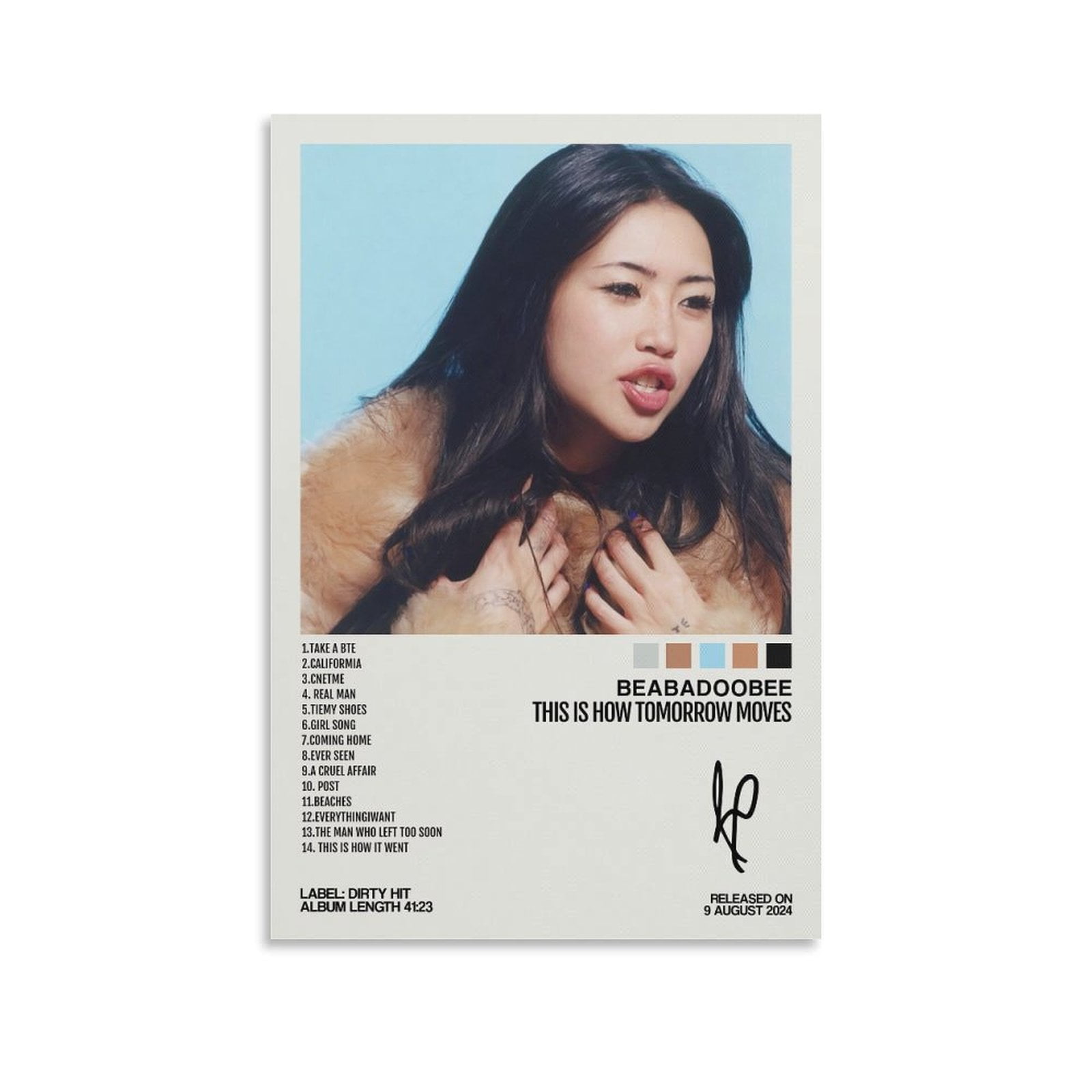 Beabadoobee This Is How Tomorrow Moves Music Poster Poster For Bedroom ...