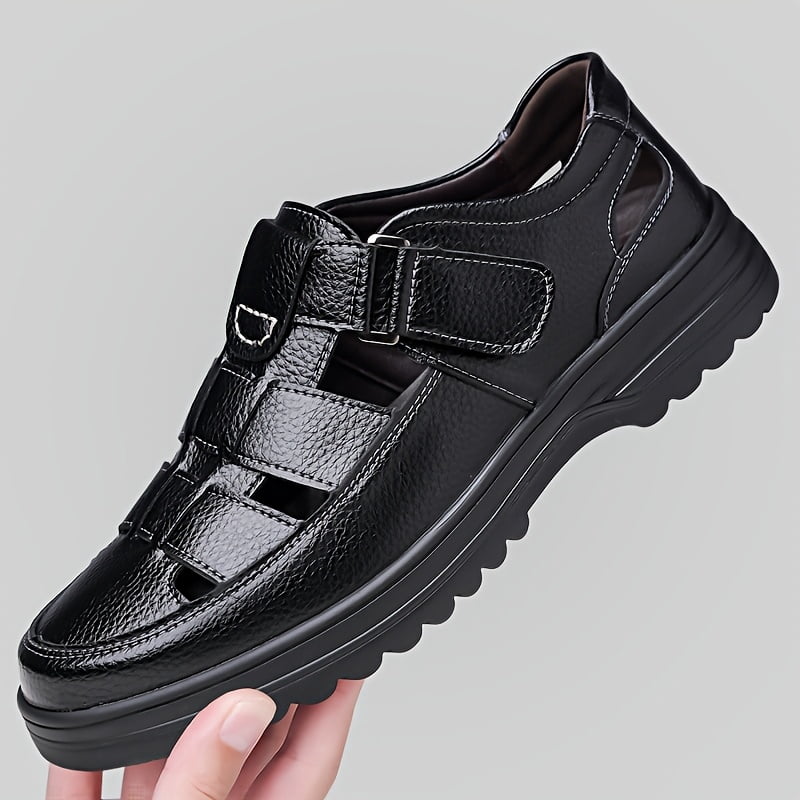 [Beach Activities] Men's Classic Sandals - Deep Color, High-Quality ...