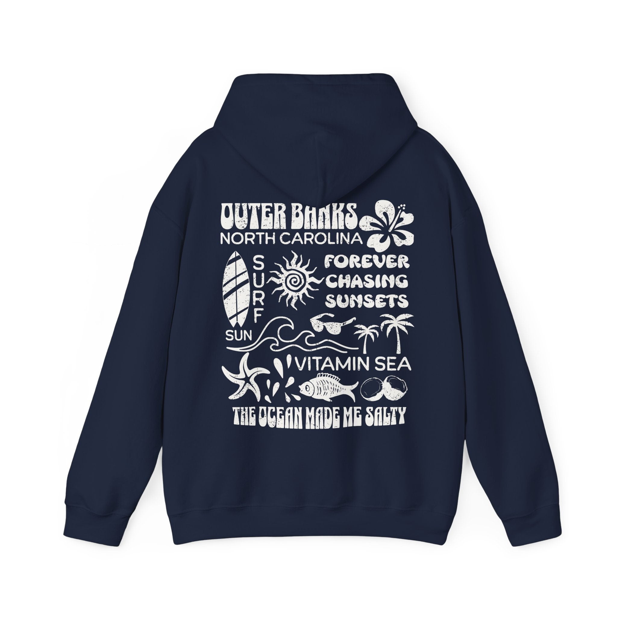 Beach Aesthetic Retro Ocean T-Shirt, Surf Outer Banks, Y2K Coconut Girl ...