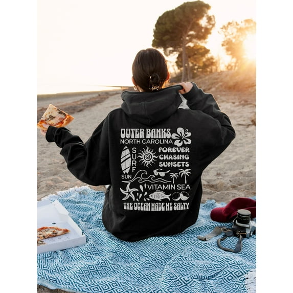 Beach Aesthetic Retro Ocean T-Shirt, Surf Outer Banks, Y2K Coconut Girl ...