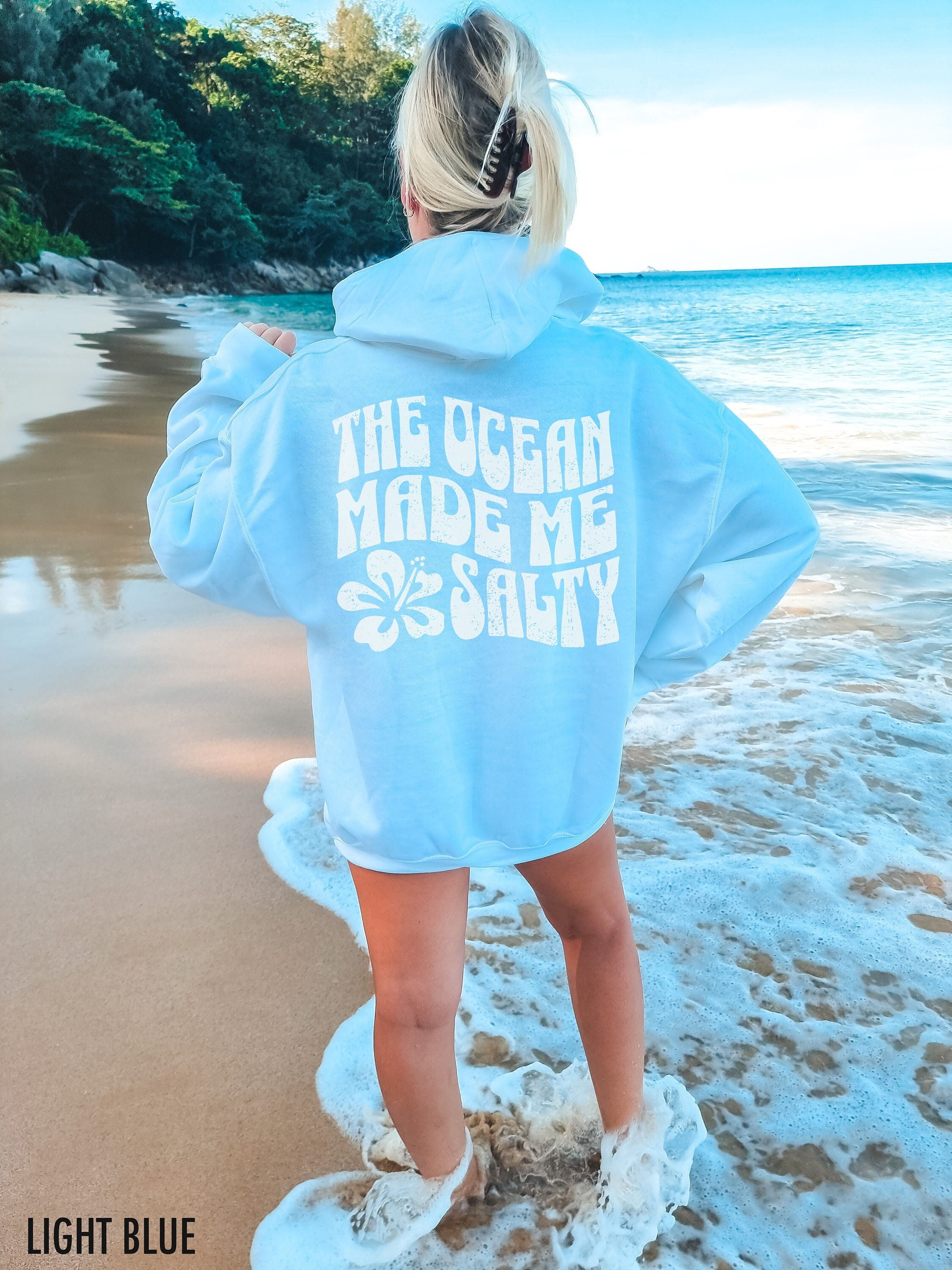 Beach Aesthetic Surf Ocean Y2K Retro Beach Coconut Girl, VSCO Girl ...