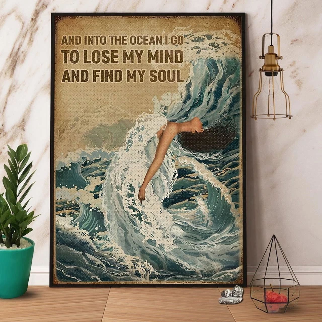 Beach And Into The Ocean I Go To Lose My Mind And Find My Soul Paper ...