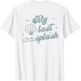 Beach Bachelorette My Last Splash Miami Shell Retro Coastal Custom T ...