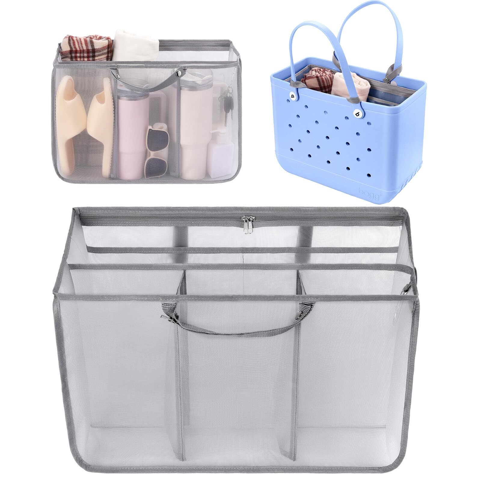 Beach Bag Organizer Compatible with X Large Bogg Bag Accessories ...