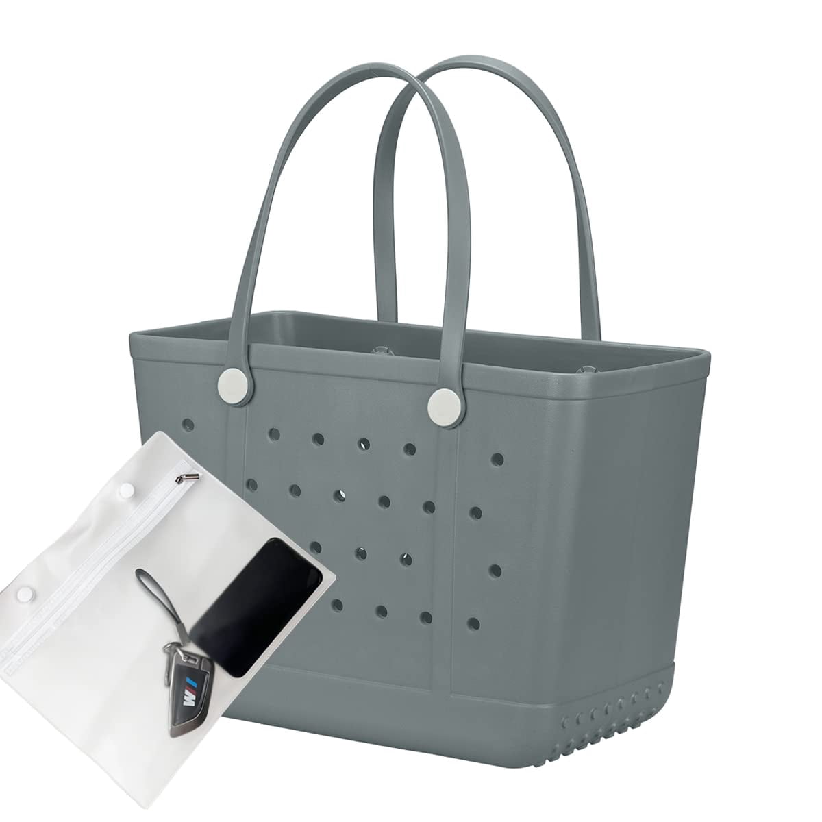 Beach Bag Rubber Tote Waterproof Sandproof Extra Large Plastic Big Tote ...