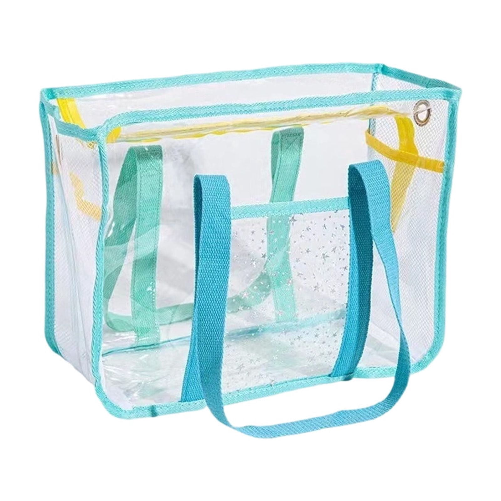 Beach Bag Transparent Plastic Pouch 14.17x9.84x5.51 Inches for Travel ...