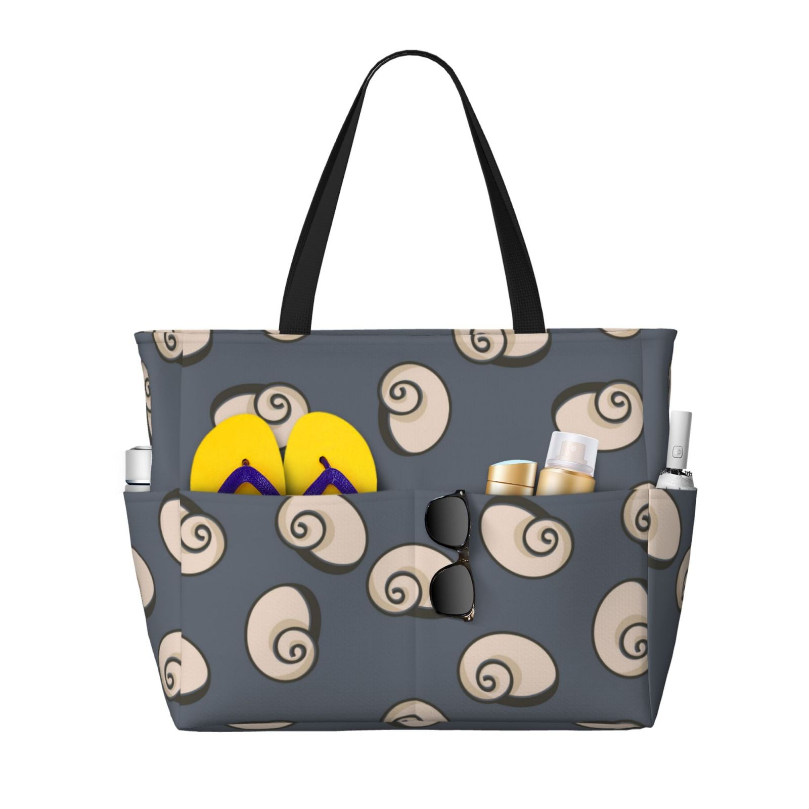 Beach Bags For Women - Conch Shells Print No.9035 Large Beach Tote Bag ...