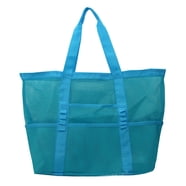 Blue Shopping Striped Tote Bag - Walmart.com