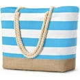 Beach Bags for Women Large Canvas Beach Tote Bag Beach Bags Waterproof ...