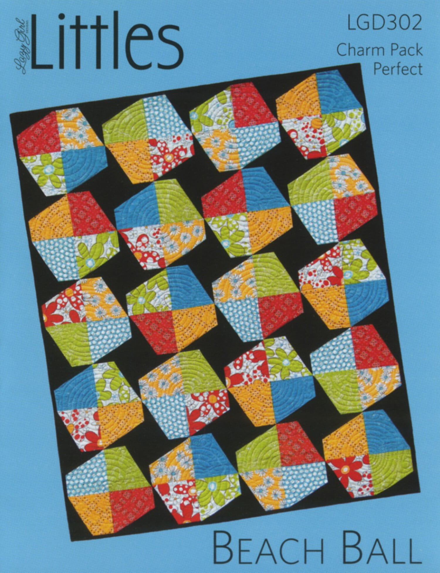 Beach Ball Quilt Pattern by Joan Hawley and Julie Herman of Lazy Girl ...