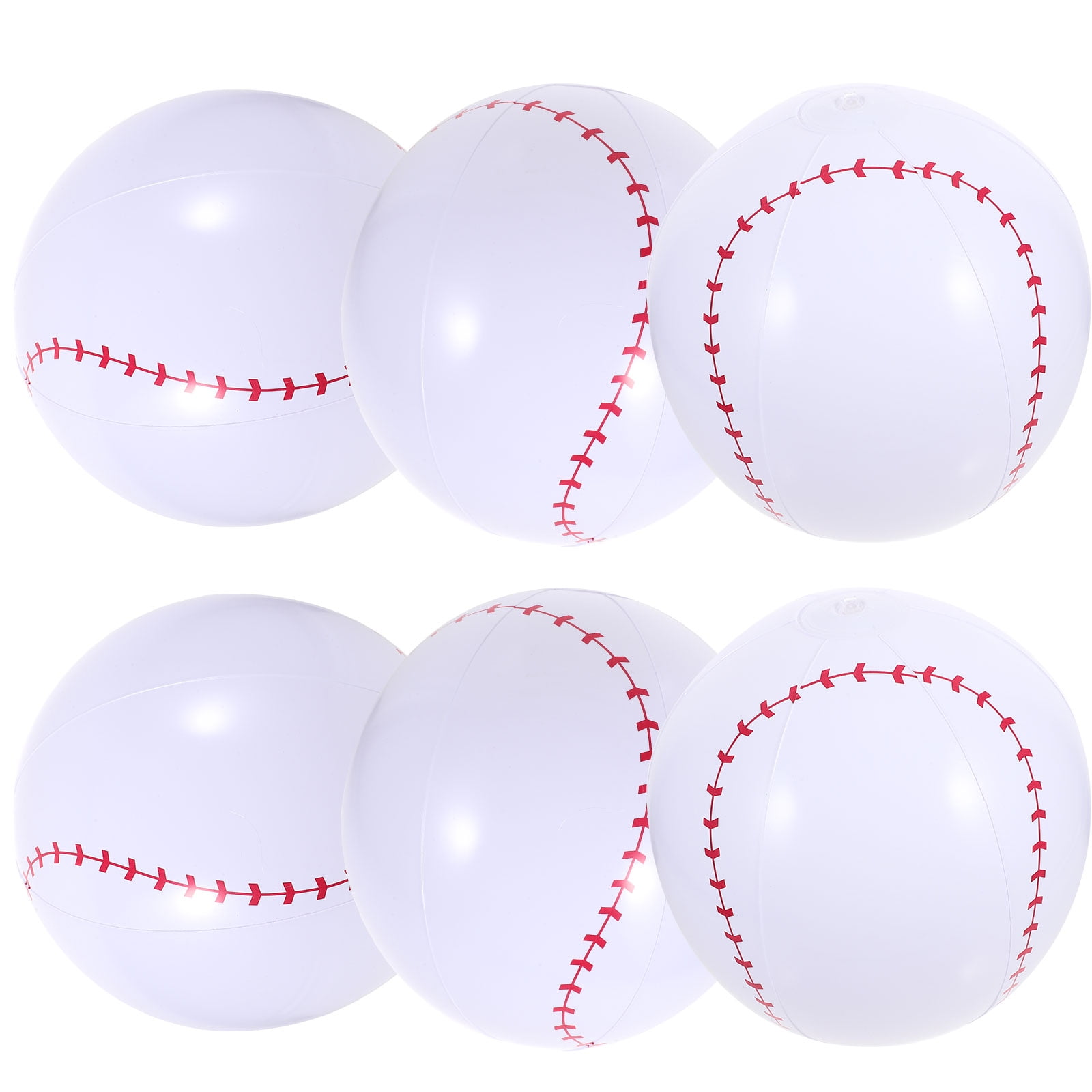 Beach Balls Inflatable Sports Baseball Inflates Pool Toys Stress Relief ...