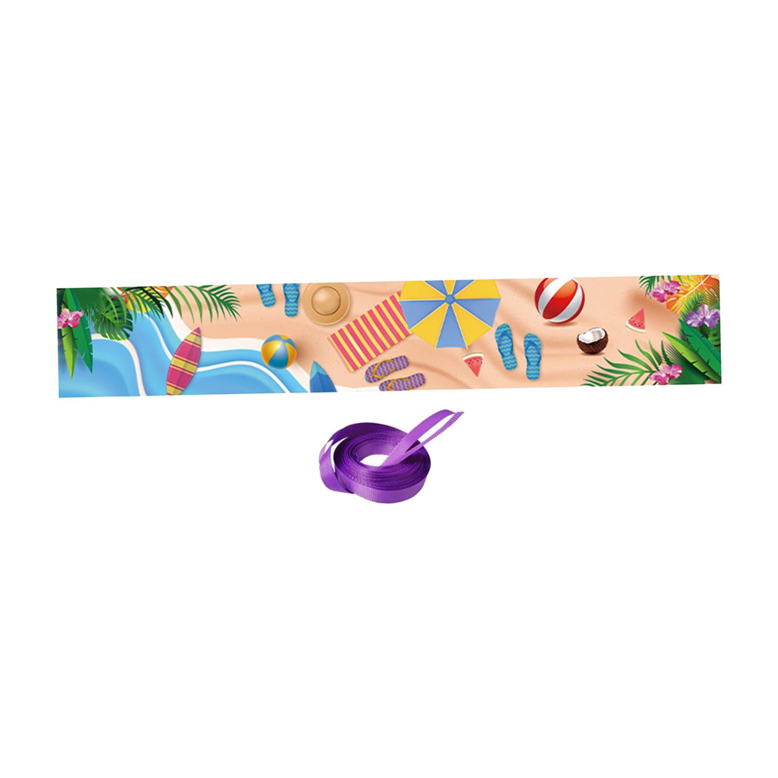 Beach Banners Beach Themed Banner Photo Props Beach Swimming Pool 19.69 ...