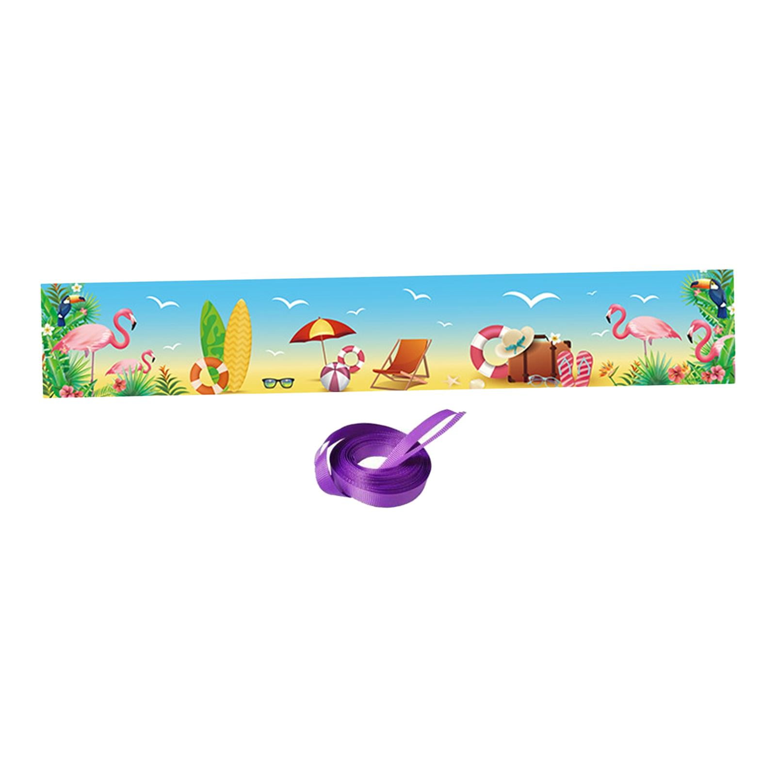 Beach Banners Beach Themed Banner Photo Props Beach Swimming Pool 19.69 ...