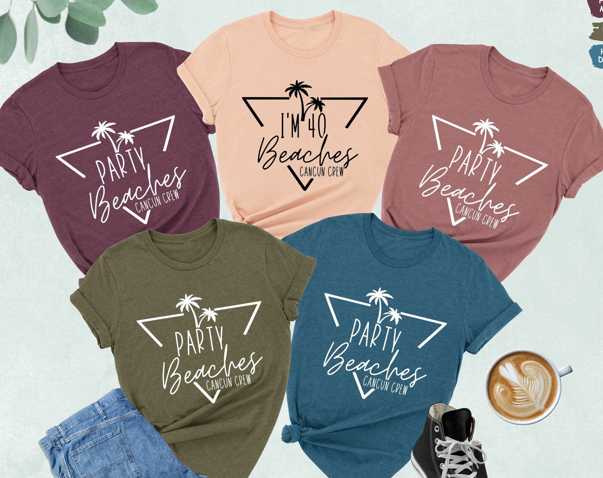 Beach Birthday Shirt Party Beaches Shirt Beach Birthday Party Birthday ...