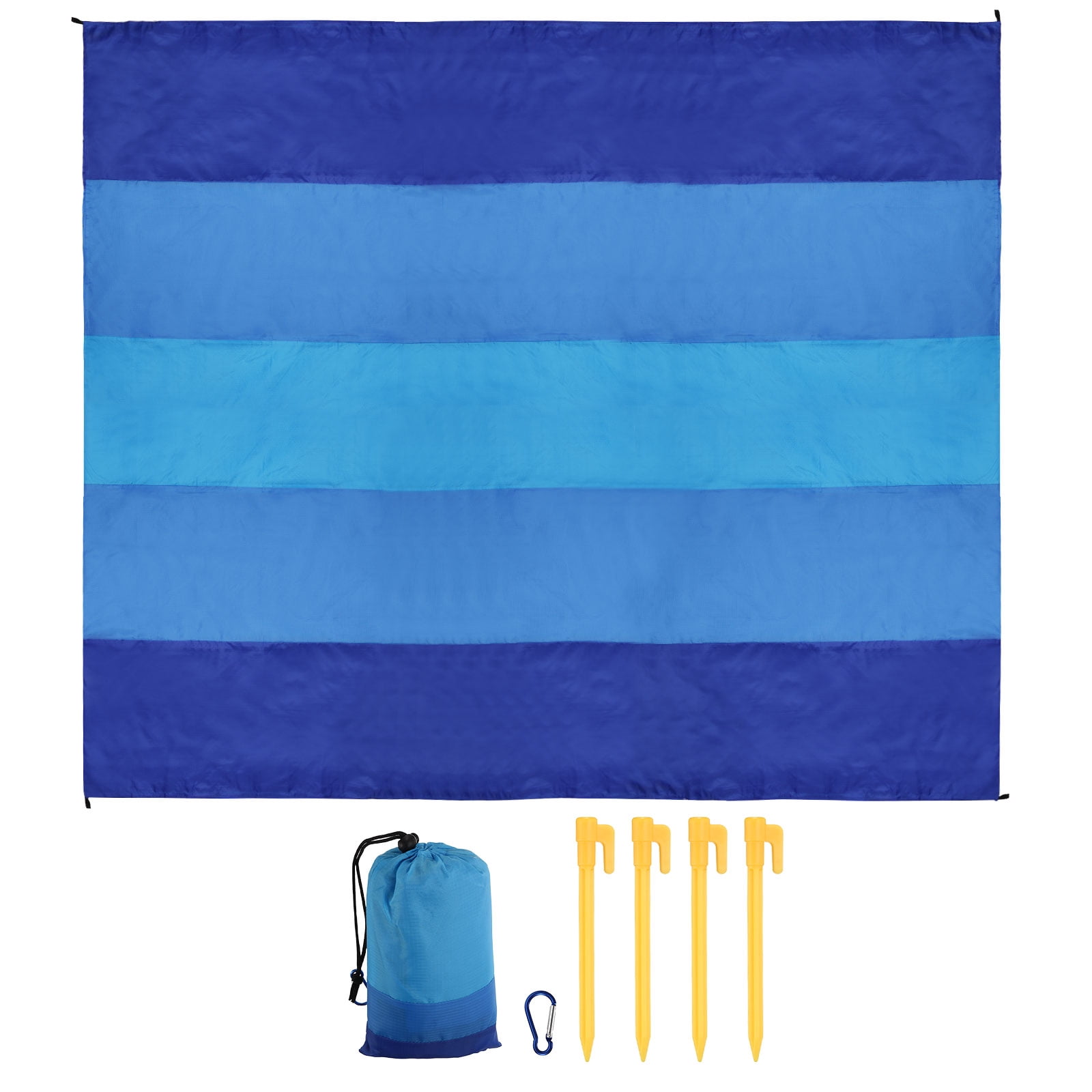 Beach Blanket, 78"x59" Waterproof Sand Proof Oversized Picnic Mat for ...