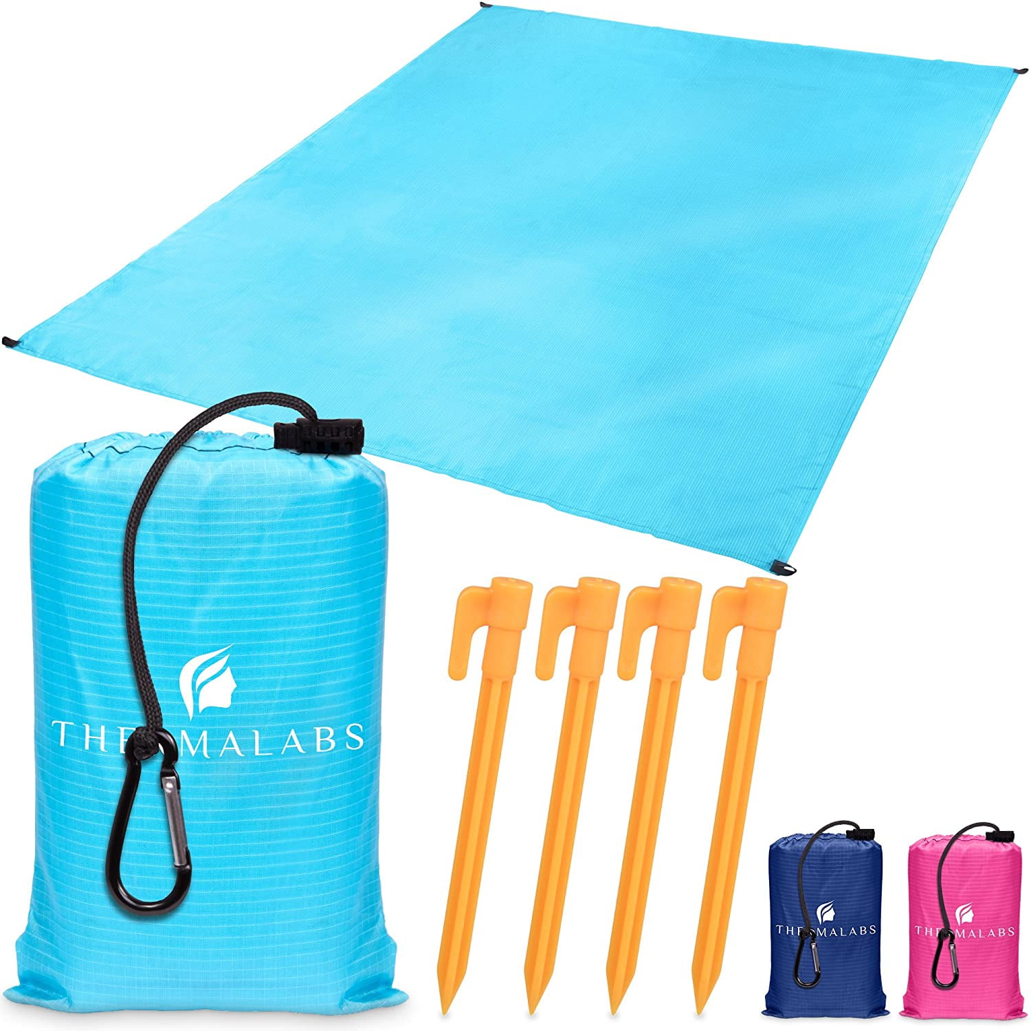 Beach Blanket - Blue - Walmart.com