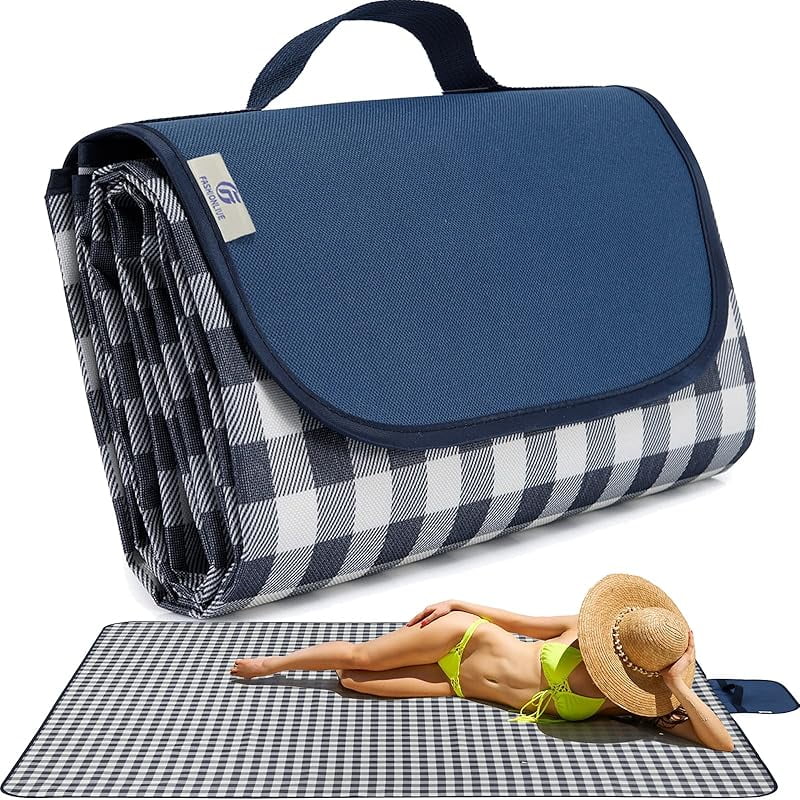 Beach Blanket Extra Large Picnic Blankets Sandproof Waterproof Outdoor ...