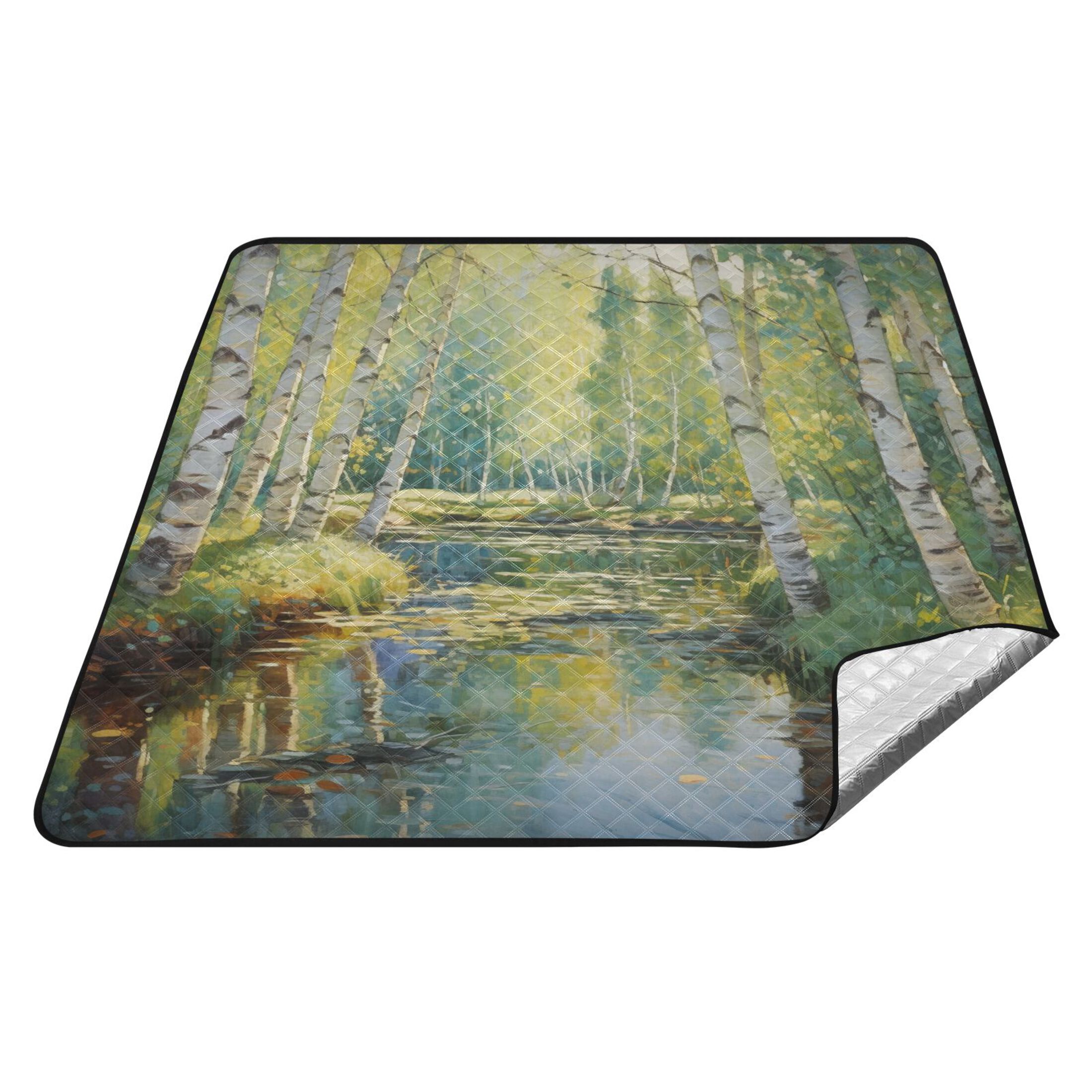 Beach Blanket Waterproof Picnic Blankets Sandproof Large Mat with ...