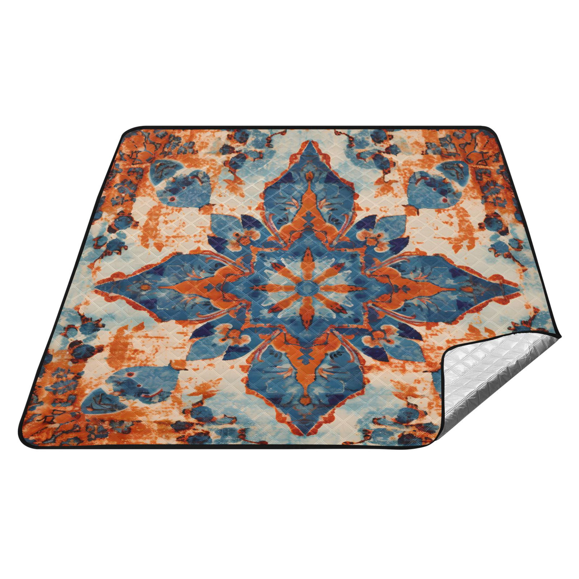 Beach Blanket Waterproof Picnic Blankets Sandproof Large Mat with ...