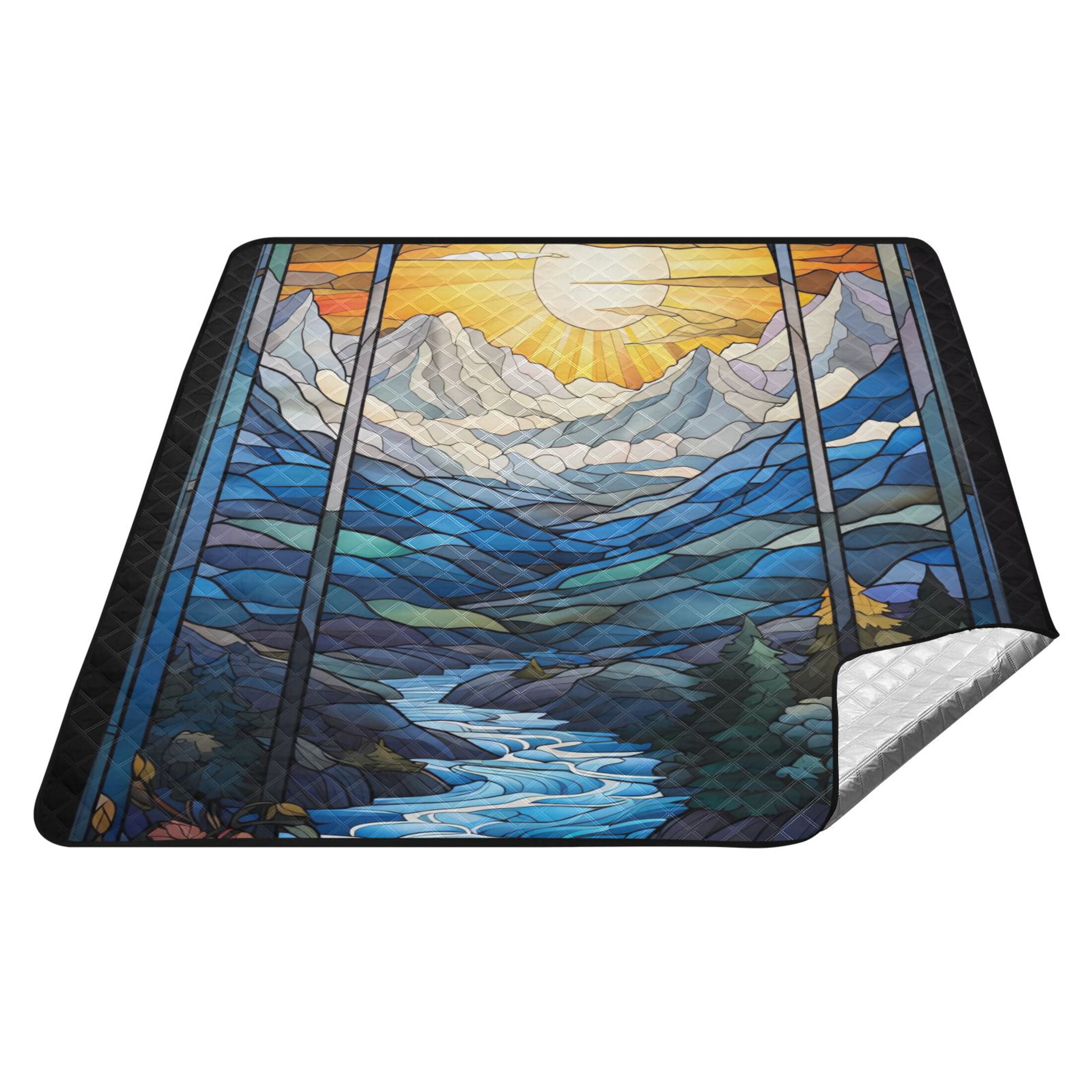 Beach Blanket Waterproof Picnic Blankets Sandproof Large Mat with ...