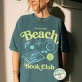 Beach Book Club Shirt Bookish TShirt Bookish Beach Day Tee Book Lover ...
