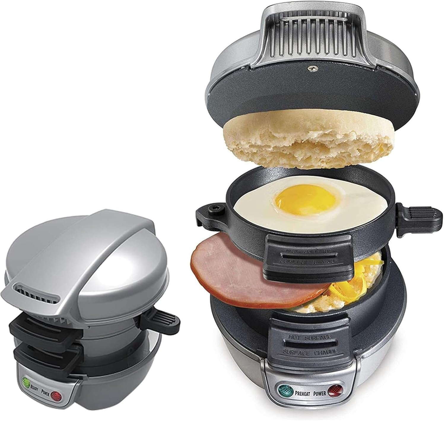 Beach Breakfast Sandwich Maker, Burger Sandwich Omelette Toaster Maker ...