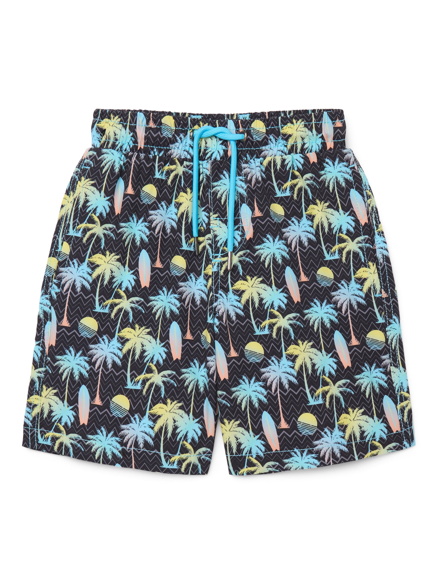 Beach Bros. Boys Swim Trunks with Compression Liner, Sizes 8-14 ...