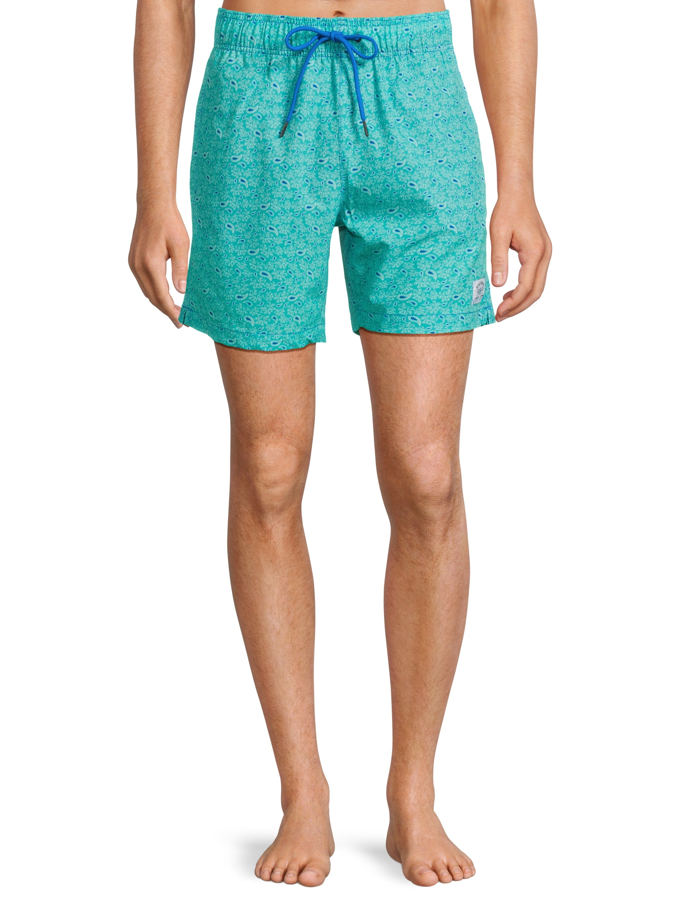 Beach Bros. Men's Novelty Print Swim Trunks with Stretch, 6.5" Inseam ...