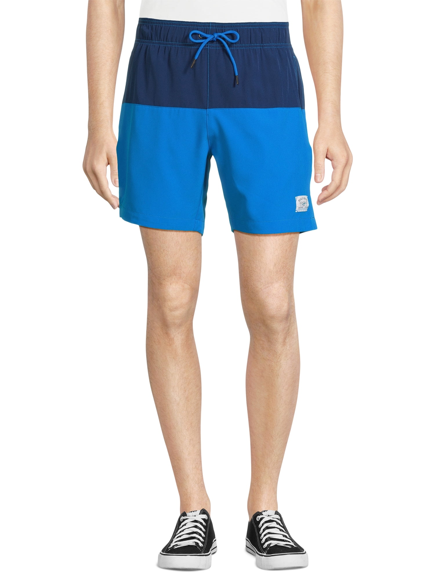 Beach Bros. Men's Novelty Print Swim Trunks with Stretch, 6.5" Inseam ...