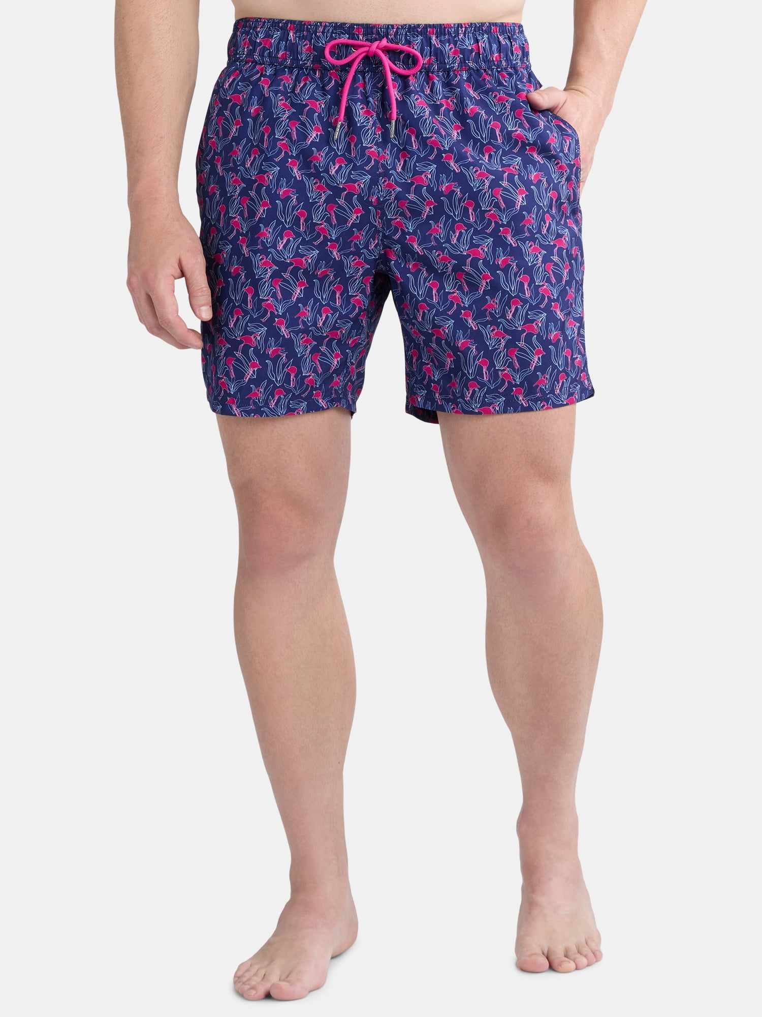 Beach Bros. Men's Swim Trunk, 6.5" inch Inseam, Sizes S-2XL - Walmart.com