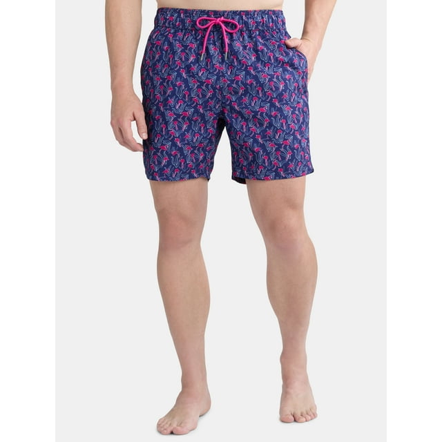Beach Bros. Men's Swim Trunks, 6.5" Inseam, Sizes S-2XL - Walmart.com