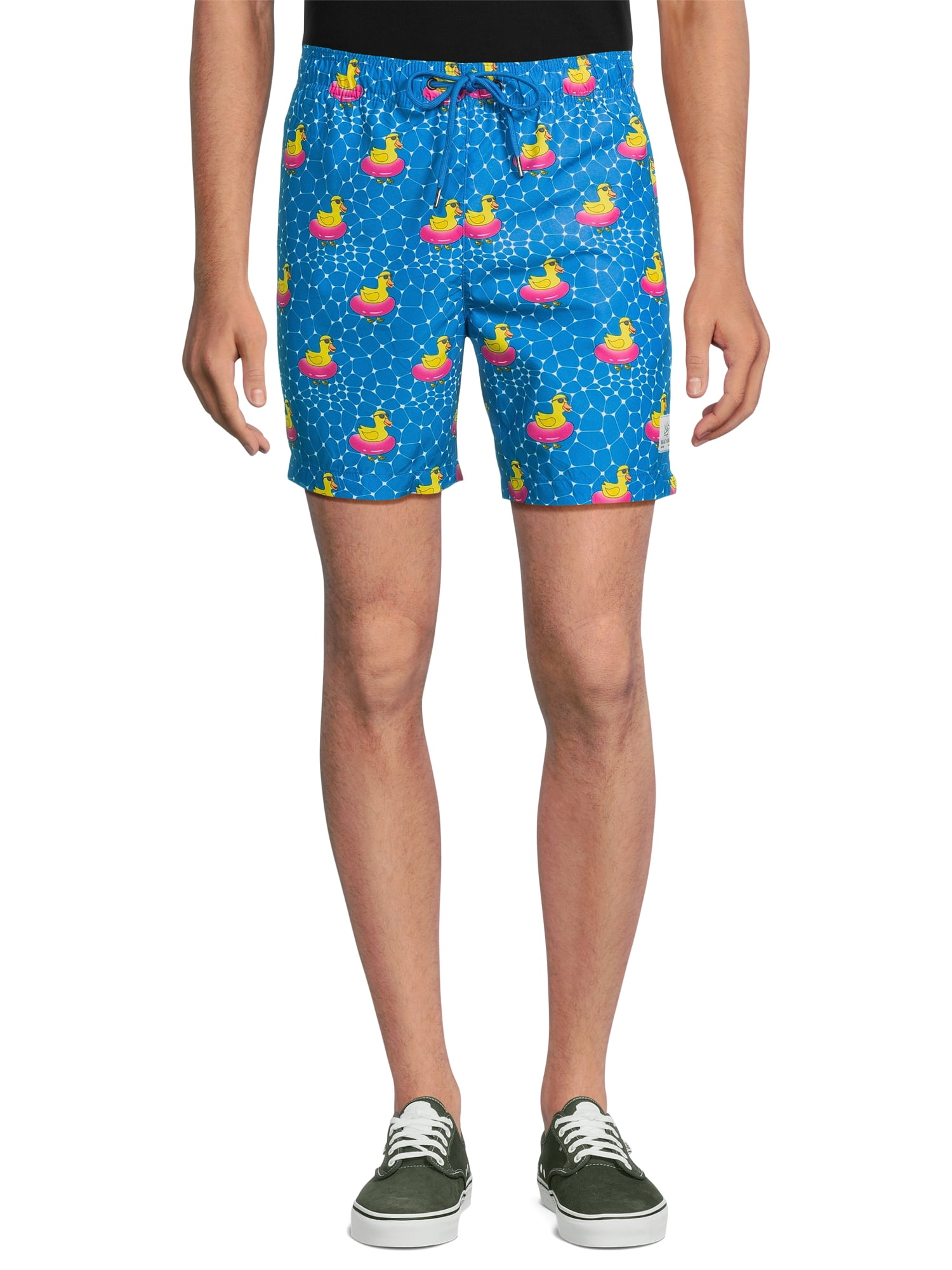 Beach Bros. Men's and Big Men’s Swim Trunks with UPF50+, 6.5” Inseam ...