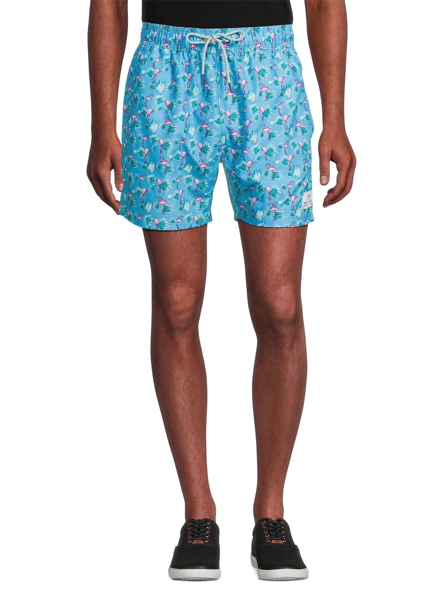 Beach Bros. Men's and Big Men’s Swim Trunks with UPF50+, 6.5” Inseam ...