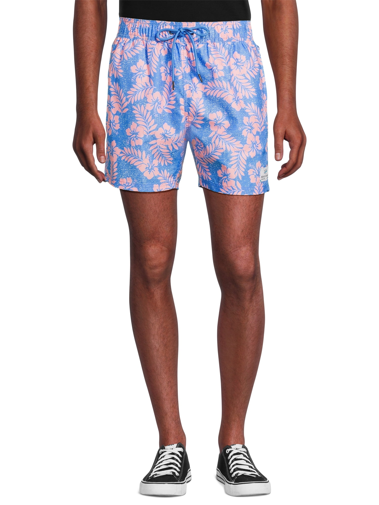 Beach Bros. Men's and Big Men’s Swim Trunks with UPF50+, 6.5” Inseam ...