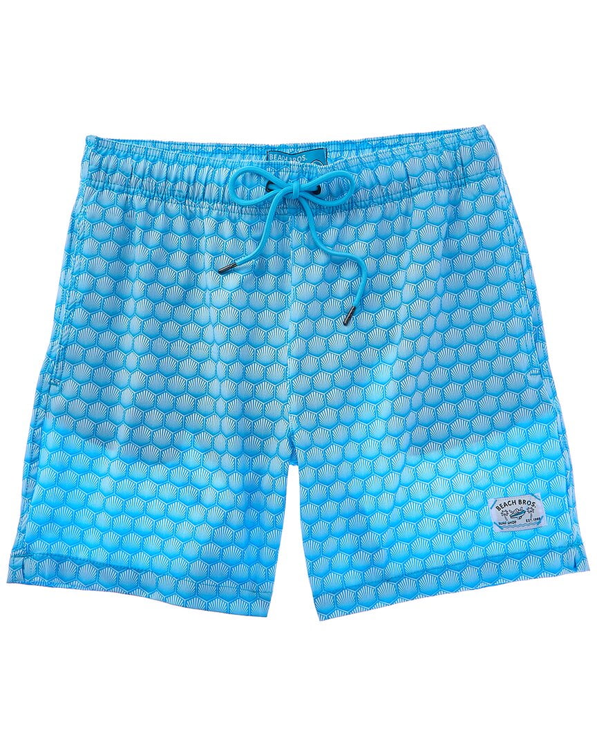 Beach Bros mens Hexagon Ray Swim Trunk, s, Blue - Walmart.com