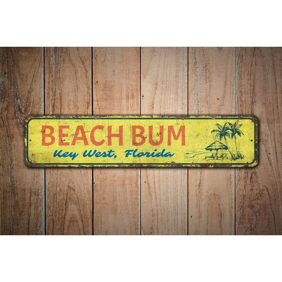Beach Bum Beach Bum Sign Beach Bum Decor Beach House Sign Beach House ...